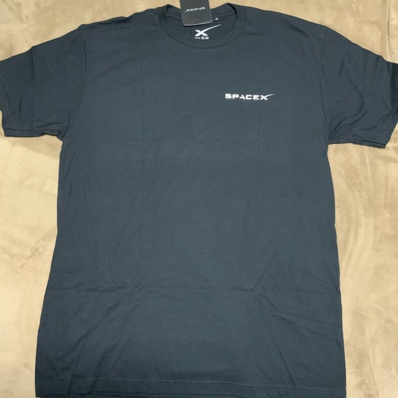 Spacex | Shirts | Mens Lucky Launch Tshirt | Poshmark